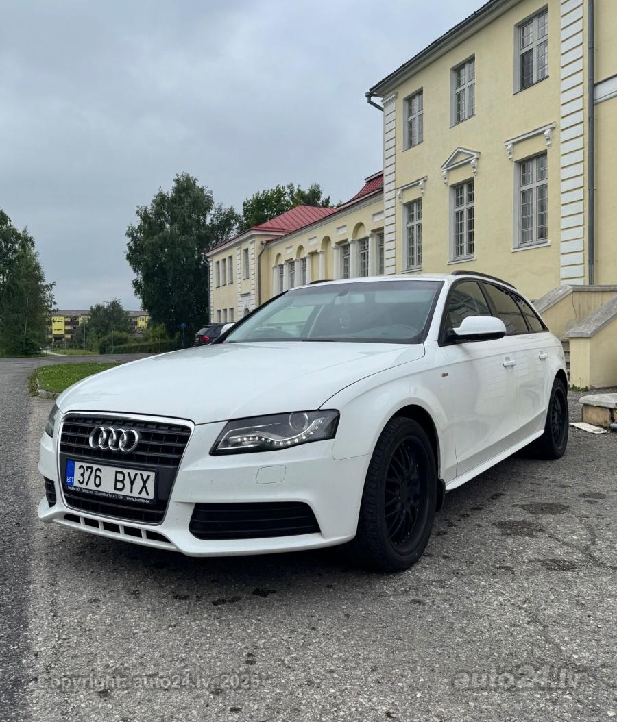 White Audi A4 2010 in Tallinn, with an engine capacity of 2.00 L and mileage of 324 thousand km for 7100 €, photo 4 on AUTOMOTO.COM.LV