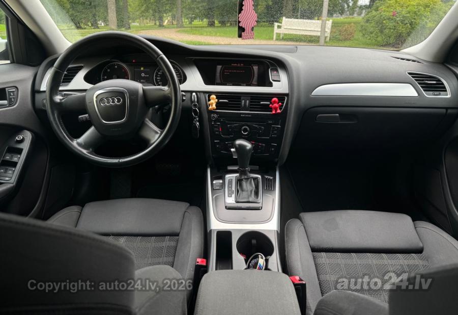 White Audi A4 2010 in Tallinn, with an engine capacity of 2.00 L and mileage of 324 thousand km for 7100 €, photo 8 on AUTOMOTO.COM.LV