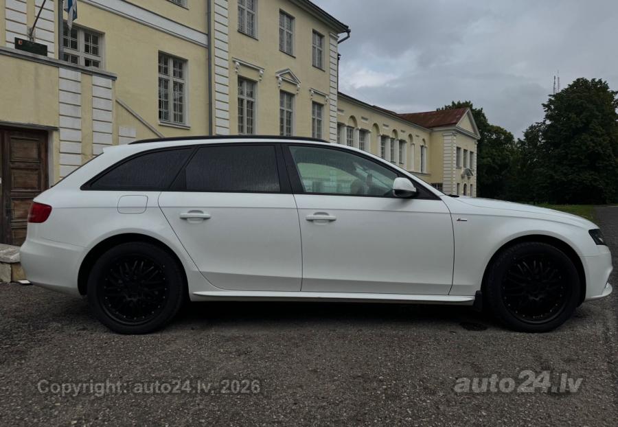 White Audi A4 2010 in Tallinn, with an engine capacity of 2.00 L and mileage of 324 thousand km for 7100 €, photo 14 on AUTOMOTO.COM.LV
