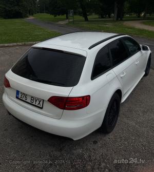 White Audi A4 2010 in Tallinn, with an engine capacity of 2.00 L and mileage of 324 thousand km for 7100 €, photo 15 on AUTOMOTO.COM.LV