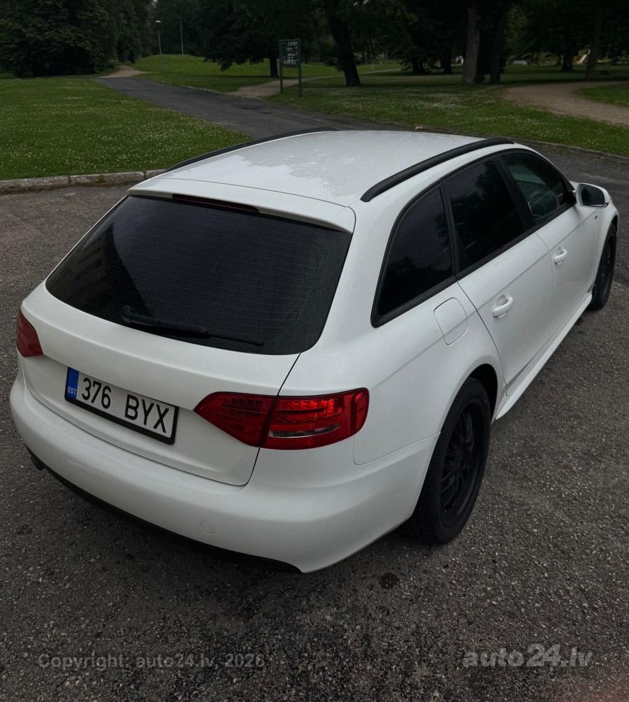 White Audi A4 2010 in Tallinn, with an engine capacity of 2.00 L and mileage of 324 thousand km for 7100 €, photo 15 on AUTOMOTO.COM.LV
