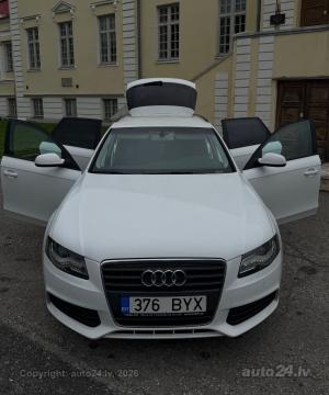 White Audi A4 2010 in Tallinn, with an engine capacity of 2.00 L and mileage of 324 thousand km for 7100 €, photo 21 on AUTOMOTO.COM.LV