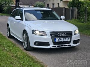 Balts Audi A4 2010 Rīga, ar dzinēja tilpumu 2.00 L un nobraukumu 302 tūkst. km par 6890 €, foto  vietnē AUTOMOTO.COM.LV