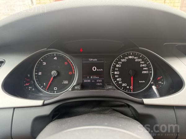 Balts Audi A4 2010 Daugavpils, ar dzinēja tilpumu 2.70 L un nobraukumu 304 tūkst. km par 6700 €, foto 8 vietnē AUTOMOTO.COM.LV