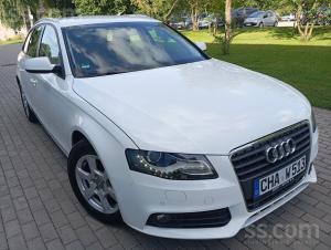 White Audi A4 2010 in Balvi, with an engine capacity of 2.00 L and mileage of 0 thousand km for 3790 €, photo 4 on AUTOMOTO.COM.LV
