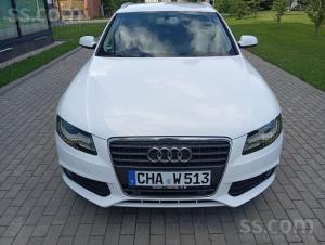 White Audi A4 2010 in Balvi, with an engine capacity of 2.00 L and mileage of 0 thousand km for 3790 €, photo 5 on AUTOMOTO.COM.LV