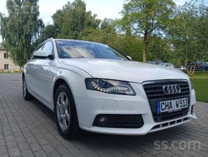 White Audi A4 2010 in Balvi, with an engine capacity of 2.00 L and mileage of 0 thousand km for 3790 €, photo 6 on AUTOMOTO.COM.LV