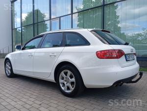 White Audi A4 2010 in Balvi, with an engine capacity of 2.00 L and mileage of 0 thousand km for 3790 €, photo 8 on AUTOMOTO.COM.LV