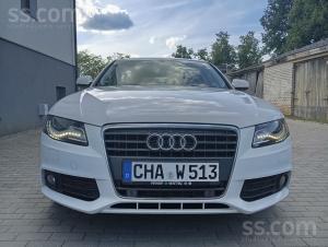 White Audi A4 2010 in Balvi, with an engine capacity of 2.00 L and mileage of 0 thousand km for 3790 €, photo 13 on AUTOMOTO.COM.LV