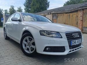 White Audi A4 2010 in Balvi, with an engine capacity of 2.00 L and mileage of 0 thousand km for 3790 €, photo 15 on AUTOMOTO.COM.LV