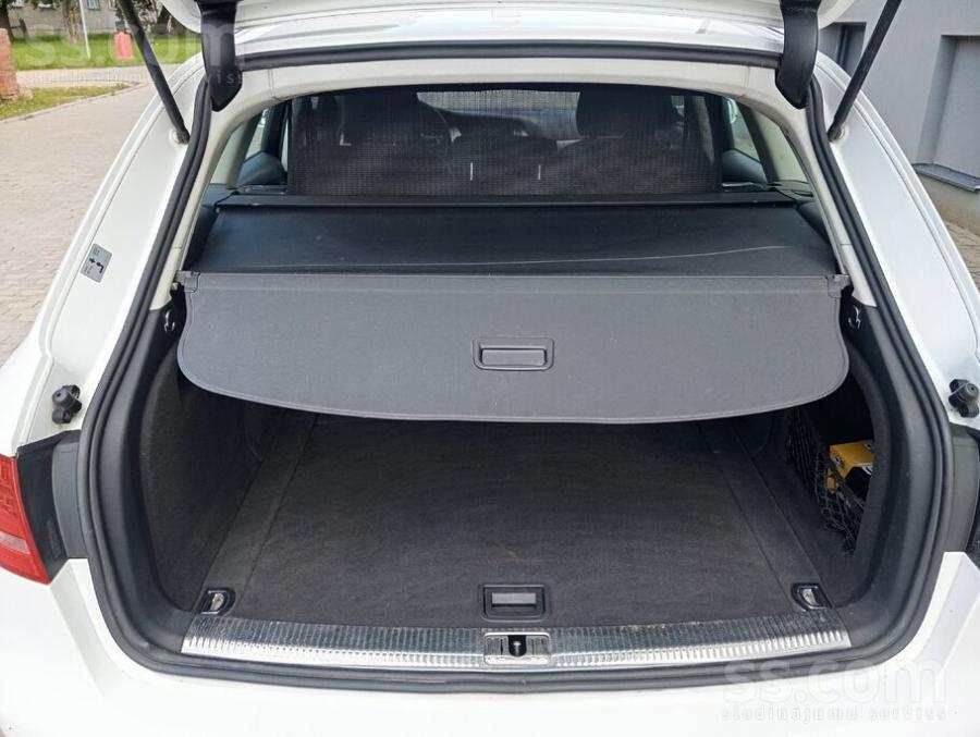 White Audi A4 2010 in Balvi, with an engine capacity of 2.00 L and mileage of 0 thousand km for 3790 €, photo 24 on AUTOMOTO.COM.LV