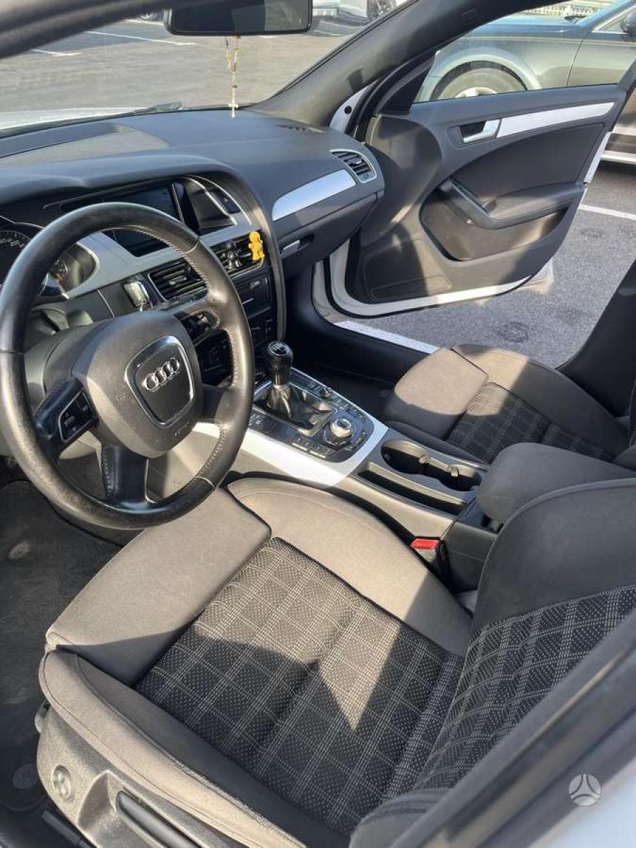 Balts Audi A4 2010 Viļņa, ar dzinēja tilpumu 2.00 L un nobraukumu 274 tūkst. km par 4500 €, foto 13 vietnē AUTOMOTO.COM.LV