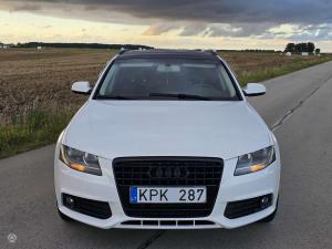 White Audi A4 2010 in Siauliai, with an engine capacity of 2.00 L and mileage of 300 thousand km for 2850 €, photo 4 on AUTOMOTO.COM.LV