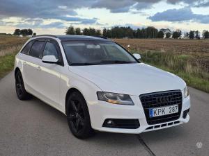 White Audi A4 2010 in Siauliai, with an engine capacity of 2.00 L and mileage of 300 thousand km for 2850 €, photo 5 on AUTOMOTO.COM.LV