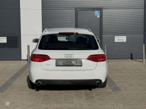 White Audi A4 2010 in Vilnius, with an engine capacity of 1.98 L and mileage of 271 thousand km for 5999 €, photo 4 on AUTOMOTO.COM.LV