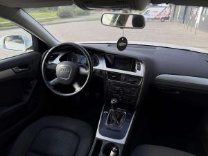 White Audi A4 2010 in Vilnius, with an engine capacity of 1.98 L and mileage of 271 thousand km for 5999 €, photo 15 on AUTOMOTO.COM.LV