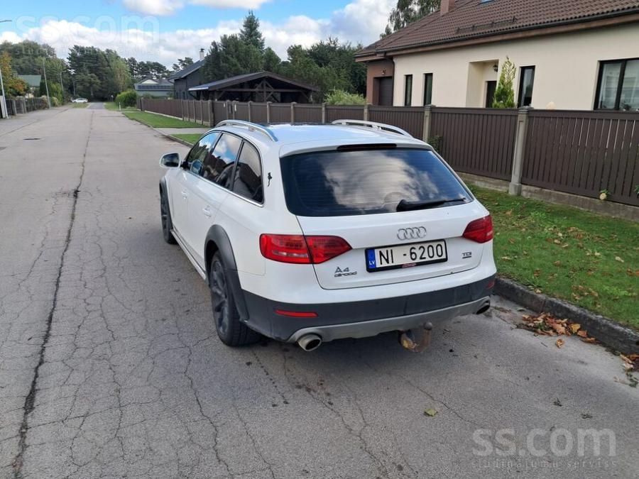 Balts Audi A4 2010 Liepāja, ar dzinēja tilpumu 3.00 L un nobraukumu 324 tūkst. km par 4800 €, foto 4 vietnē AUTOMOTO.COM.LV