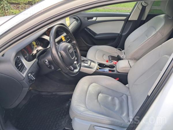 Balts Audi A4 2010 Liepāja, ar dzinēja tilpumu 3.00 L un nobraukumu 324 tūkst. km par 4800 €, foto 5 vietnē AUTOMOTO.COM.LV