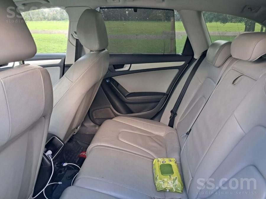 Balts Audi A4 2010 Liepāja, ar dzinēja tilpumu 3.00 L un nobraukumu 324 tūkst. km par 4800 €, foto 6 vietnē AUTOMOTO.COM.LV