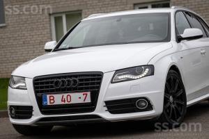 White Audi A4 2010 in Tukums, with an engine capacity of 2.70 L and mileage of 302 thousand km for 6990 €, photo 1 on AUTOMOTO.COM.LV