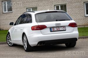 White Audi A4 2010 in Tukums, with an engine capacity of 1.80 L and mileage of 314 thousand km for 6990 €, photo 6 on AUTOMOTO.COM.LV