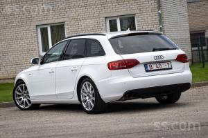 White Audi A4 2010 in Tukums, with an engine capacity of 1.80 L and mileage of 314 thousand km for 6990 €, photo 7 on AUTOMOTO.COM.LV