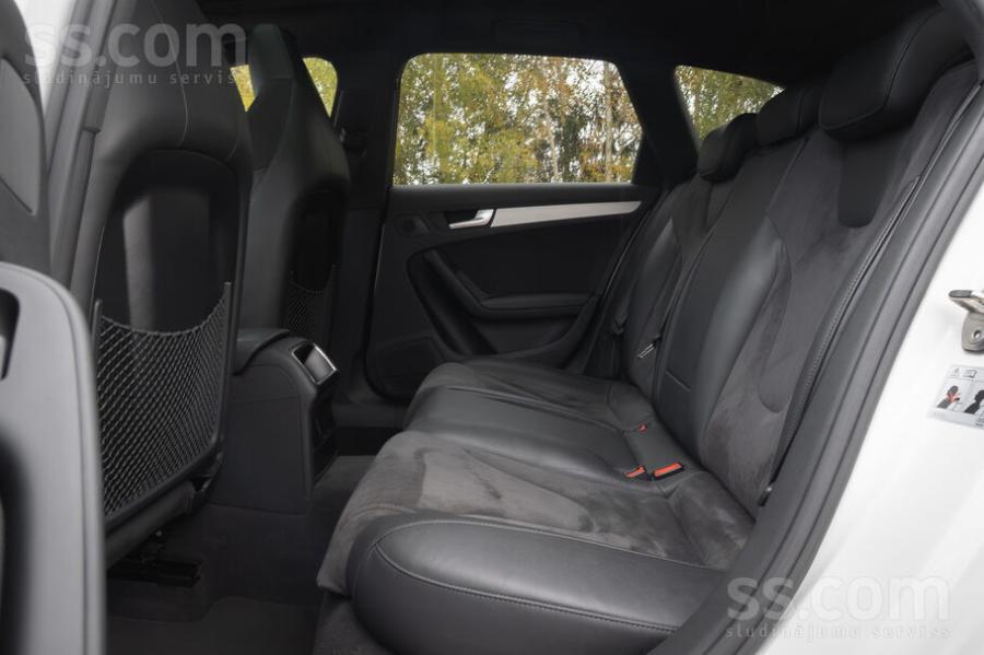 White Audi A4 2010 in Tukums, with an engine capacity of 1.80 L and mileage of 314 thousand km for 6990 €, photo 13 on AUTOMOTO.COM.LV