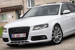 White Audi A4 2010 in Tukums, with an engine capacity of 1.80 L and mileage of 314 thousand km for 6990 €, photo 1 on AUTOMOTO.COM.LV