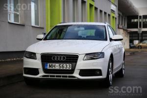 White Audi A4 2011 in Riga, with an engine capacity of 2.00 L and mileage of 0 thousand km for 750 €, photo 1 on AUTOMOTO.COM.LV