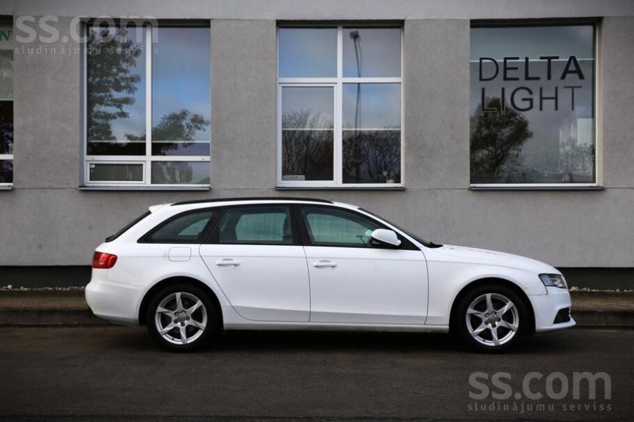 White Audi A4 2011 in Riga, with an engine capacity of 2.00 L and mileage of 0 thousand km for 750 €, photo 3 on AUTOMOTO.COM.LV