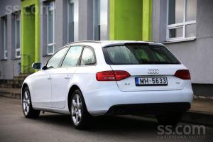 White Audi A4 2011 in Riga, with an engine capacity of 2.00 L and mileage of 0 thousand km for 750 €, photo 5 on AUTOMOTO.COM.LV