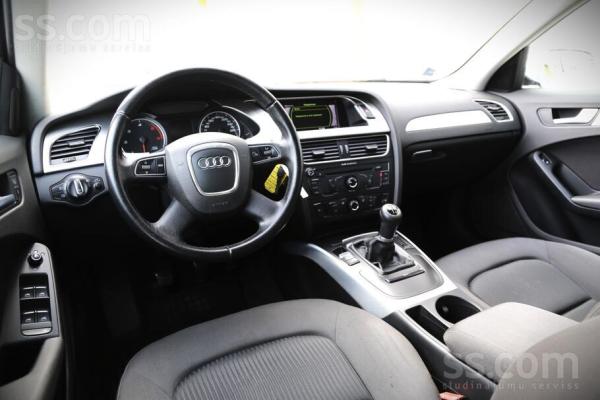 White Audi A4 2011 in Riga, with an engine capacity of 2.00 L and mileage of 0 thousand km for 750 €, photo 7 on AUTOMOTO.COM.LV