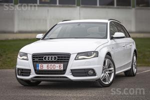 White Audi A4 2011 in Tukums, with an engine capacity of 2.00 L and mileage of 263 thousand km for 7990 €, photo  on AUTOMOTO.COM.LV