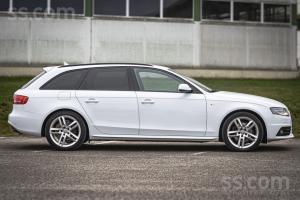 White Audi A4 2011 in Tukums, with an engine capacity of 2.00 L and mileage of 263 thousand km for 7990 €, photo 13 on AUTOMOTO.COM.LV