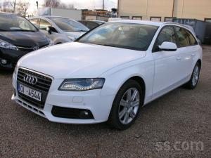 White Audi A4 2011 in Riga, with an engine capacity of 2.00 L and mileage of 0 thousand km for 6750 €, photo  on AUTOMOTO.COM.LV