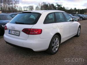 White Audi A4 2011 in Riga, with an engine capacity of 2.00 L and mileage of 0 thousand km for 6750 €, photo 3 on AUTOMOTO.COM.LV