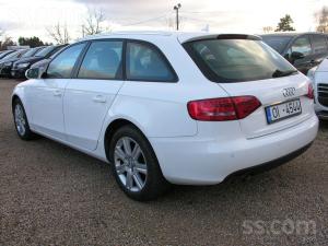 White Audi A4 2011 in Riga, with an engine capacity of 2.00 L and mileage of 0 thousand km for 6750 €, photo 4 on AUTOMOTO.COM.LV