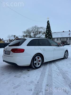 White Audi A4 2011 in Bauska, with an engine capacity of 2.00 L and mileage of 364 thousand km for 5995 €, photo 6 on AUTOMOTO.COM.LV