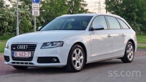 White Audi A4 2011 in Jelgava, with an engine capacity of 2.00 L and mileage of 310 thousand km for 5450 €, photo  on AUTOMOTO.COM.LV