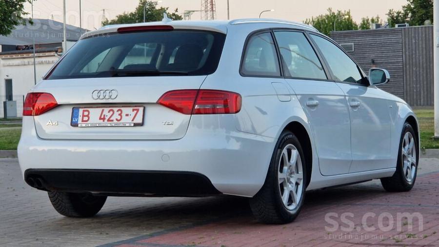Balts Audi A4 2011 Jelgava, ar dzinēja tilpumu 2.00 L un nobraukumu 310 tūkst. km par 5450 €, foto 10 vietnē AUTOMOTO.COM.LV