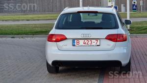 Balts Audi A4 2011 Jelgava, ar dzinēja tilpumu 2.00 L un nobraukumu 310 tūkst. km par 5450 €, foto 12 vietnē AUTOMOTO.COM.LV