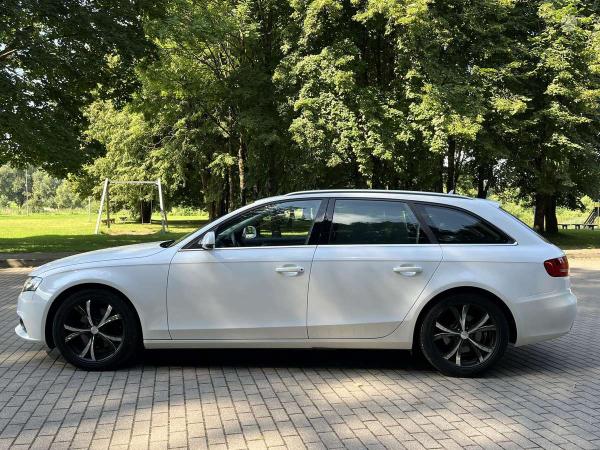 White Audi A4 2011 in Taurage, with an engine capacity of 1.97 L and mileage of 270 thousand km for 5550 €, photo 8 on AUTOMOTO.COM.LV