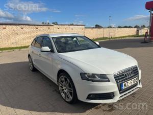 Balts Audi A4 2011 Rēzekne, ar dzinēja tilpumu 2.00 L un nobraukumu 330 tūkst. km par 4250 €, foto  vietnē AUTOMOTO.COM.LV