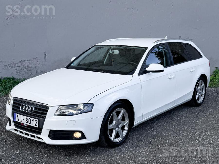 White Audi A4 2011 in Riga, with an engine capacity of 2.00 L and mileage of 266 thousand km for 4650 €, photo 3 on AUTOMOTO.COM.LV