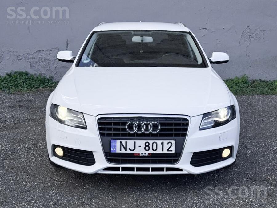 White Audi A4 2011 in Riga, with an engine capacity of 2.00 L and mileage of 266 thousand km for 4650 €, photo 5 on AUTOMOTO.COM.LV