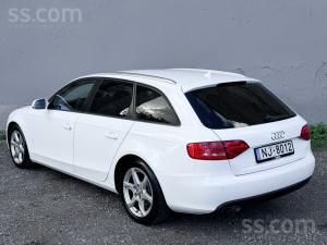 White Audi A4 2011 in Riga, with an engine capacity of 2.00 L and mileage of 266 thousand km for 4650 €, photo 6 on AUTOMOTO.COM.LV