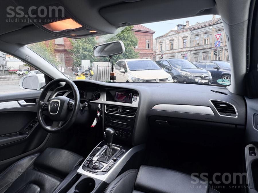 White Audi A4 2011 in Riga, with an engine capacity of 2.00 L and mileage of 266 thousand km for 4650 €, photo 9 on AUTOMOTO.COM.LV