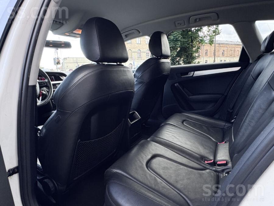White Audi A4 2011 in Riga, with an engine capacity of 2.00 L and mileage of 266 thousand km for 4650 €, photo 10 on AUTOMOTO.COM.LV