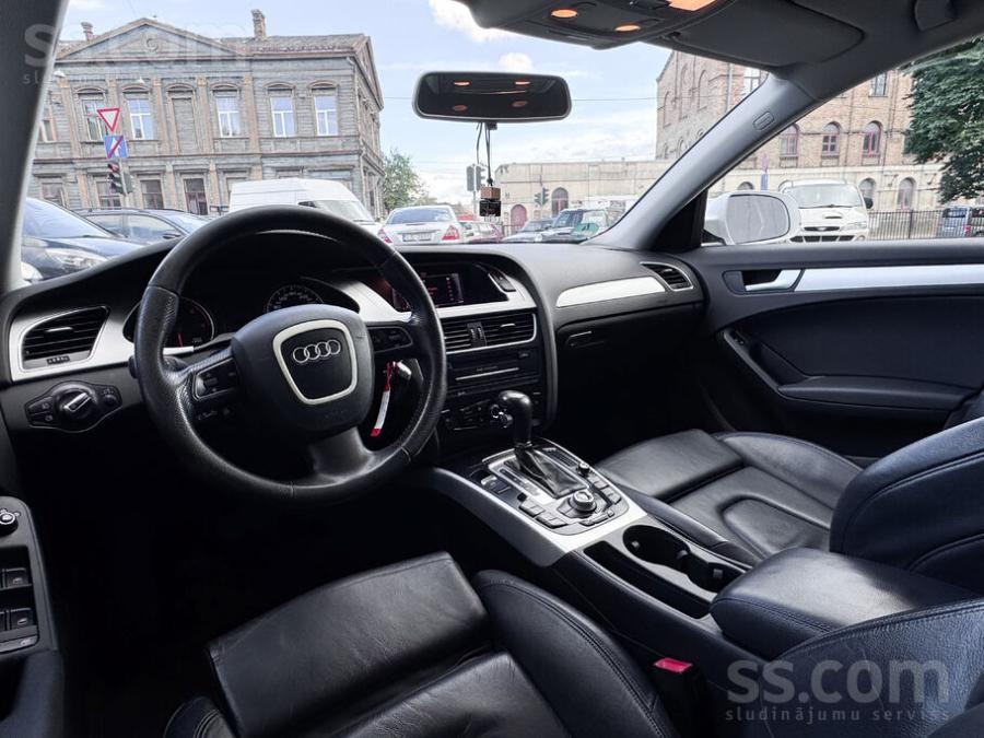 White Audi A4 2011 in Riga, with an engine capacity of 2.00 L and mileage of 266 thousand km for 4650 €, photo 14 on AUTOMOTO.COM.LV