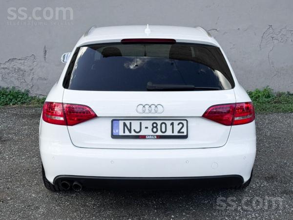 White Audi A4 2011 in Riga, with an engine capacity of 2.00 L and mileage of 266 thousand km for 4650 €, photo 4 on AUTOMOTO.COM.LV